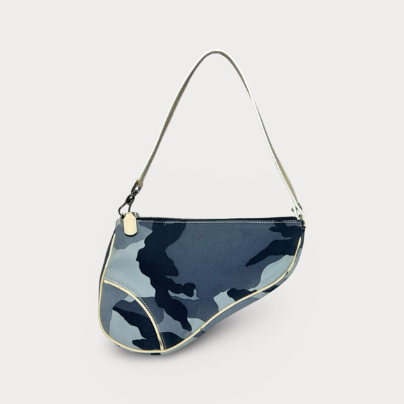 Dior | Bags | Christian Dior Camo Mini Saddle Bag | Poshmark